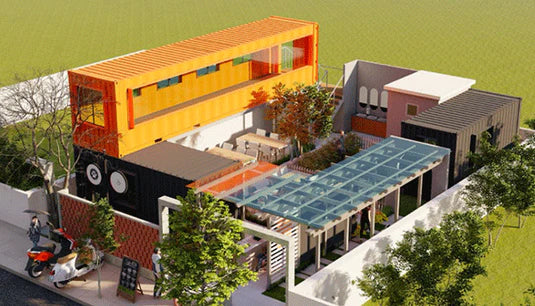 Luxury Portable Cafe & Retail Design in India | The Habitainer